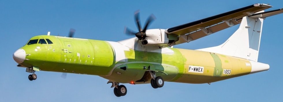 ATR Unveils and Flies its New ATR 72-600F - Menkor Aviation